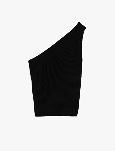 Koton Kadın Arzu Sabancı for Koton Tek Omuz Basic Triko Kazak Koton Kadın Arzu Sabancı for Koton Tek Omuz Basic Triko Kazak