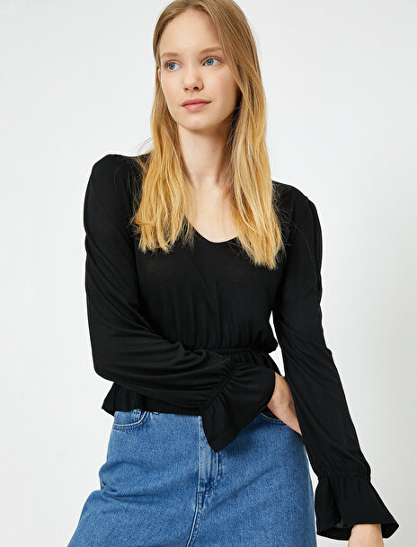 Koton Kadın Volanlı Bluz