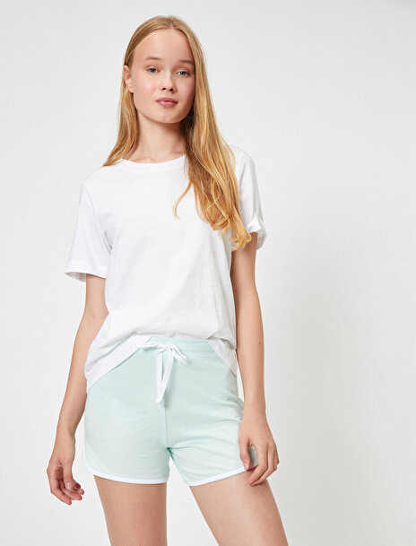 Koton Kadın Beli Bağlamalı Şort