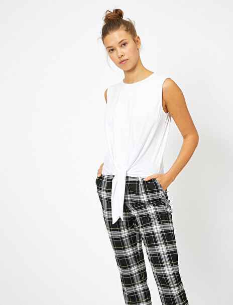 Koton Ole Genç Kız Beli Bağlamalı Atlet