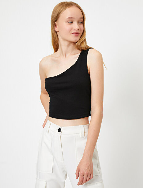 Koton Kadın Tek Omuz Atlet