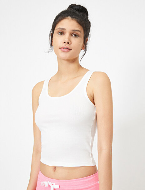 Koton Ole Genç Kız Kısa Kollu Basic Atlet