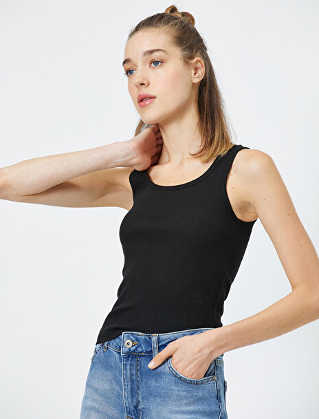 Koton Ole Genç Kız Kısa Kollu Basic Atlet