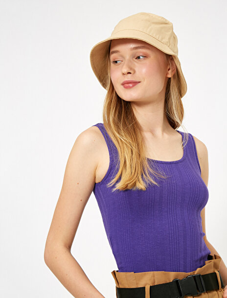 Koton Ole Genç Kız Oyuk Yaka Atlet