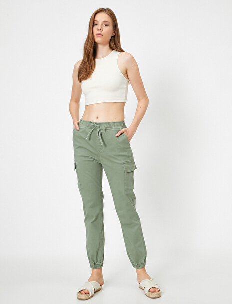 Koton Kadın Kargo Pantolon