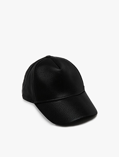 Koton Kadın Deri Görünümlü Şapka