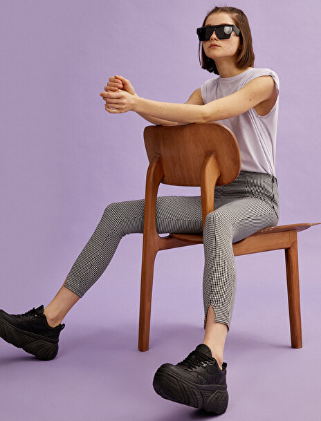 Koton Ole Genç Kız Kareli Tayt