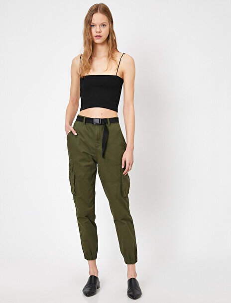 Koton Kadın Kargo Pantolon