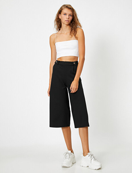 Koton Kadın Kısa Paça Pantolon