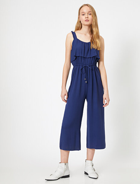 Koton Kadın Fırfır Detaylı Tulum