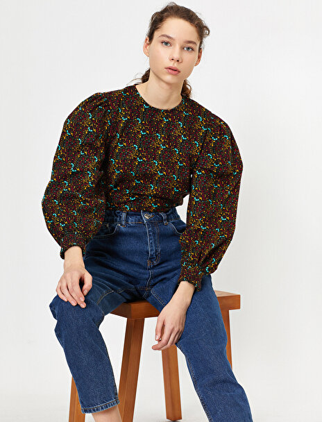 Koton Ole Genç Kız Volanlı Bluz