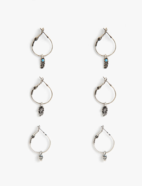 Koton Kadın Halka Küpe Seti