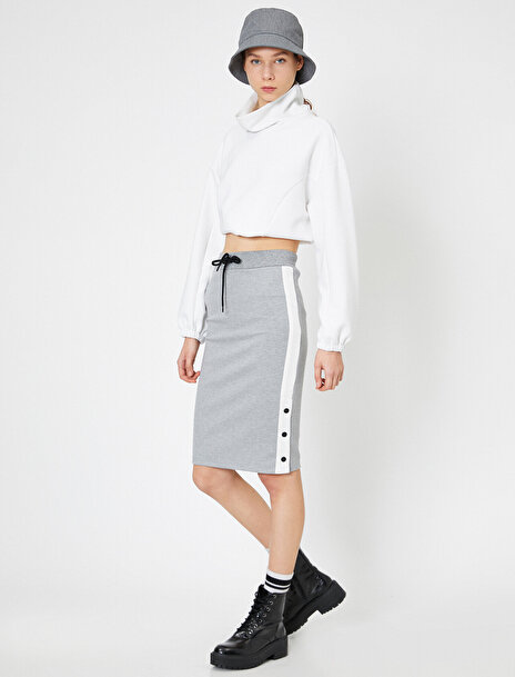 Koton Ole Genç Kız Beli Bağlamalı Etek