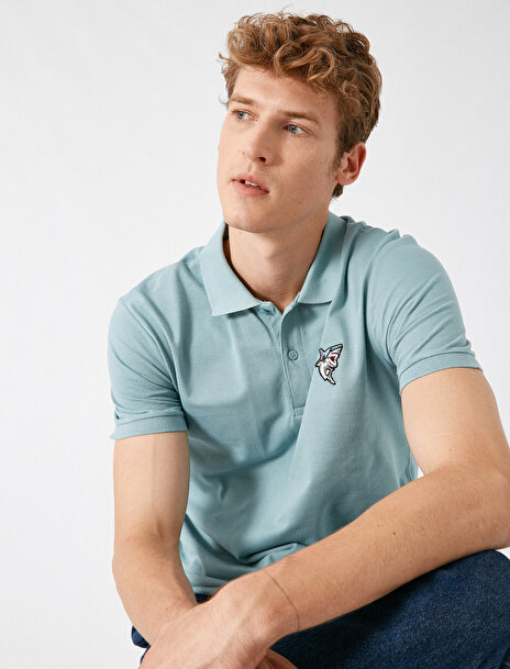 Koton Erkek %100 Pamuk Kısa Kollu Polo Yaka Tişört