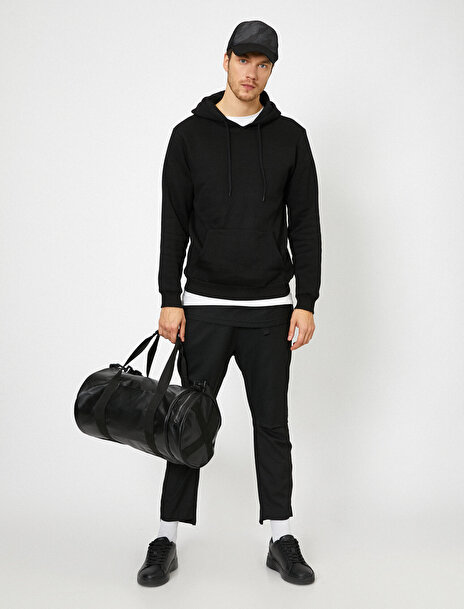 Koton Erkek Deri Görünümlü Omuz Çantası