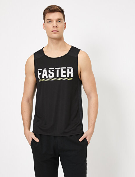 Koton Erkek Yazılı Baskılı Atlet