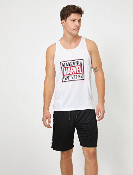 Koton Erkek Marvel Lisanslı Baskılı Atlet Koton Erkek Marvel Lisanslı Baskılı Atlet