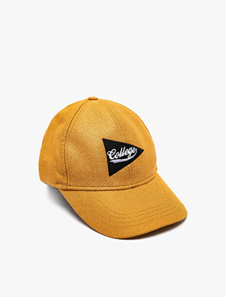 Koton Erkek İşlemeli Şapka