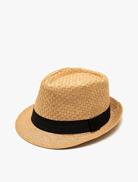 Koton Erkek Hasır Şapka