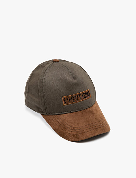 Koton Erkek İşlemeli Şapka