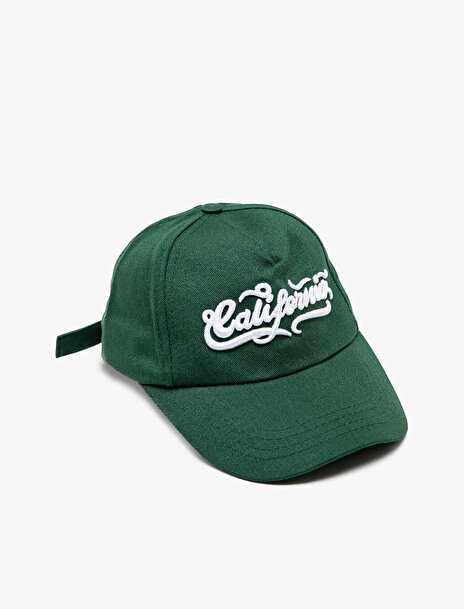 Koton Erkek İşlemeli Şapka