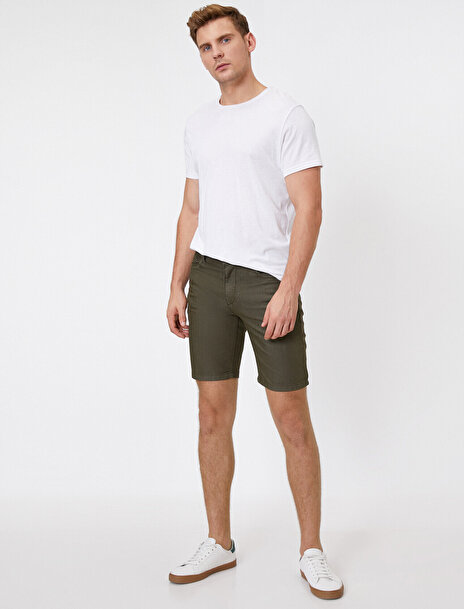 Koton Erkek Dizüstü Dokuma Şort