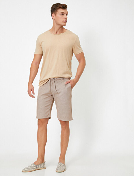 Koton Erkek Normal Bel Cepli Şort