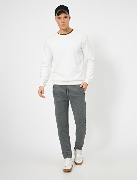 Koton Erkek Fermuarlı Cepli Jogger Eşofman Altı