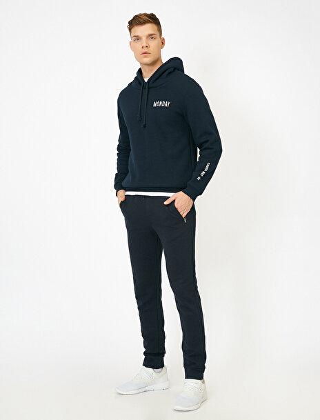 Koton Erkek Fermuarlı Cepli Jogger Eşofman Altı