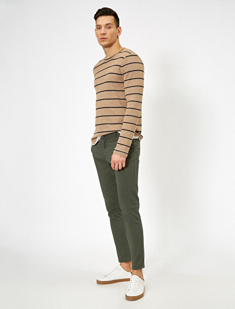 Koton Erkek Cep Detaylı Skinny Fit Pantolon Koton Erkek Cep Detaylı Skinny Fit Pantolon