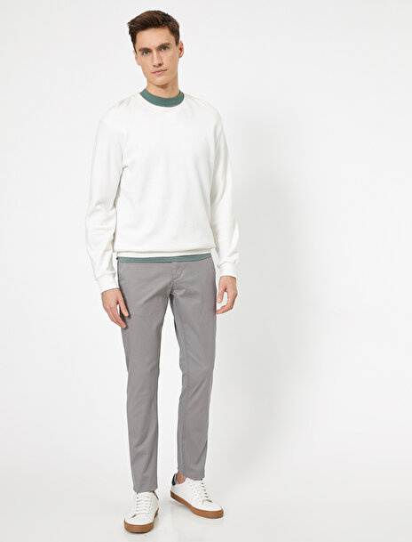 Koton Erkek Cep Detaylı Skinny Fit Pantolon Koton Erkek Cep Detaylı Skinny Fit Pantolon