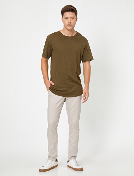 Koton Erkek Cep Detaylı Skinny Fit Pantolon Koton Erkek Cep Detaylı Skinny Fit Pantolon