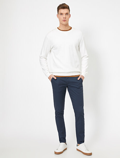 Koton Erkek Cep Detaylı Skinny Fit Pantolon Koton Erkek Cep Detaylı Skinny Fit Pantolon