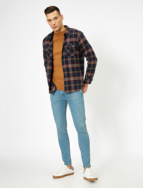 Koton Erkek Justın Super Skinny Fit Esnek Kumaş Jean Pantolon Koton Erkek Justın Super Skinny Fit Esnek Kumaş Jean Pantolon