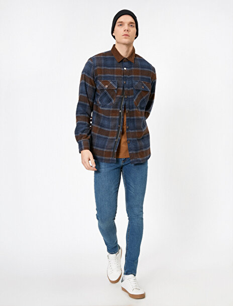 Koton Erkek Super Skinny Fit Kot Pantolon - Justin Jean