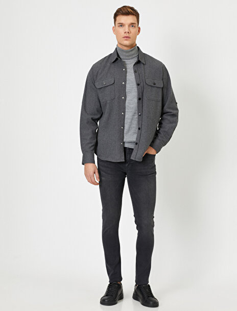 Koton Erkek Justın Super Skinny Fit Esnek Kumaş Jean Pantolon Koton Erkek Justın Super Skinny Fit Esnek Kumaş Jean Pantolon