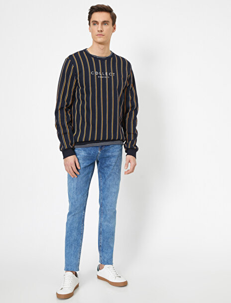 Koton Erkek Tapered Fit Kot Pantolon - Joe Jean