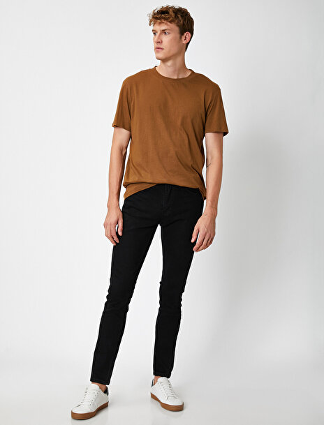 Koton Erkek Skinny Fit Kot Pantolon - Michael Basic Jean Koton Erkek Skinny Fit Kot Pantolon - Michael Basic Jean