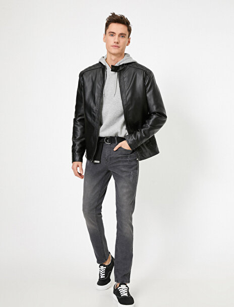 Koton Erkek Super Skinny Fit Kot Pantolon - Justin Jean