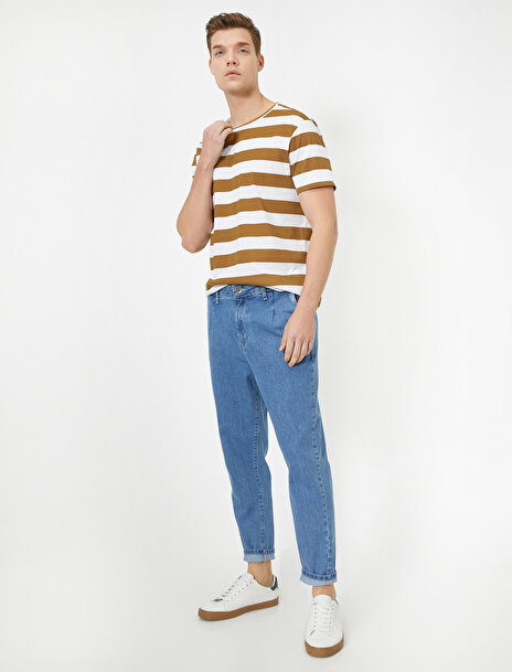 Koton Erkek Regular Fit Kot Pantolon - Robert Jean Koton Erkek Regular Fit Kot Pantolon - Robert Jean