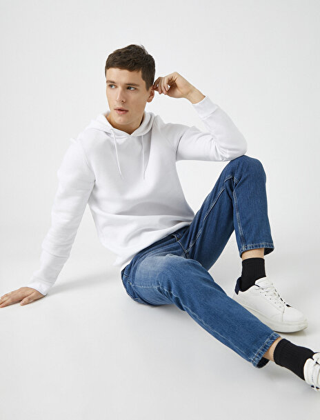 Koton Erkek Regular Fit Kot Pantolon - Robert Jean Koton Erkek Regular Fit Kot Pantolon - Robert Jean