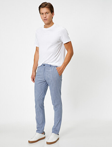 Koton Erkek Poplin Chino Pantolon