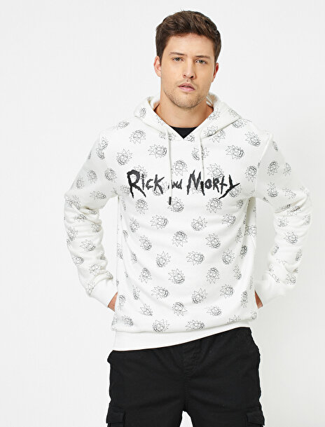 Koton Erkek Rick And Morty Lisanslı Baskılı Kapüşonlu Sweatshirt Koton Erkek Rick And Morty Lisanslı Baskılı Kapüşonlu Sweatshirt