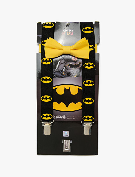 Koton Erkek Çocuk Batman Lisanslı Baskılı Kemer Papyon Seti Koton Erkek Çocuk Batman Lisanslı Baskılı Kemer Papyon Seti