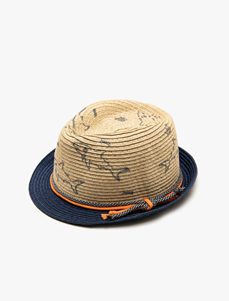 Koton Erkek Çocuk Hasır Şapka