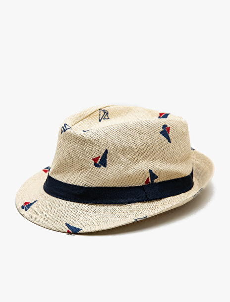 Koton Erkek Çocuk Hasır Şapka