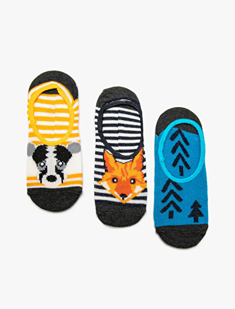 Koton Erkek Çocuk 3'lü Erkek Çocuk Çorap