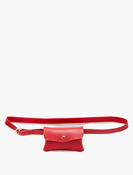 Koton Kız Çocuk Deri Görünümlü Bel Çantası