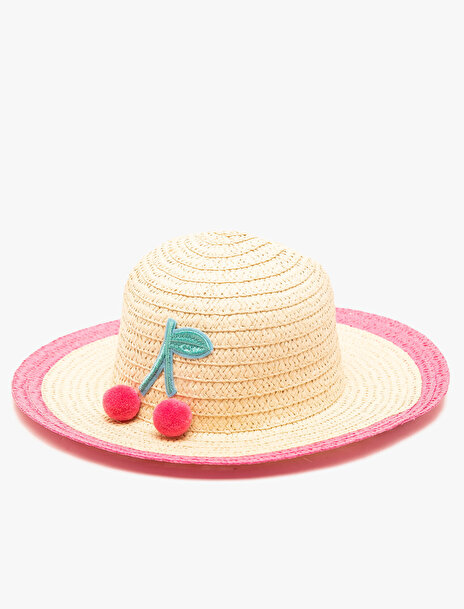 Koton Kız Çocuk Hasır Şapka