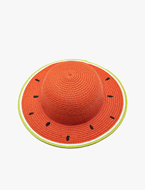 Koton Kız Çocuk Hasır Şapka